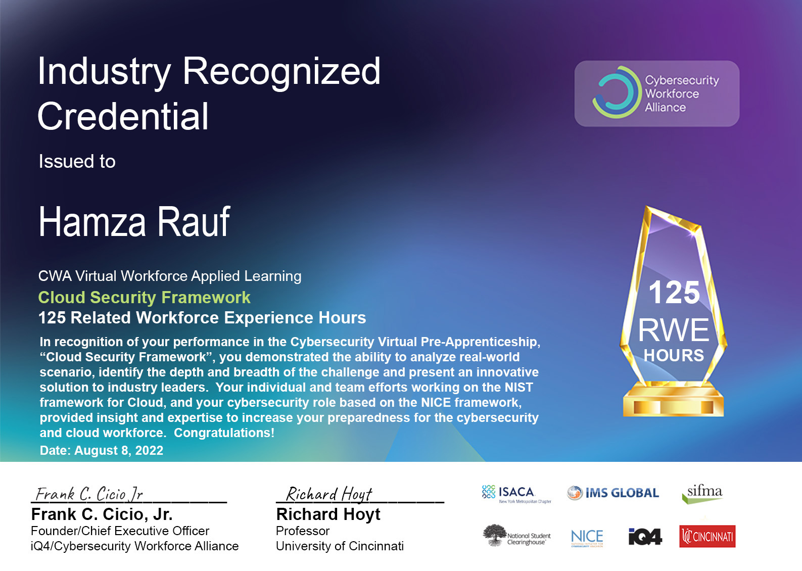 Hamza R. - U.S. Bank | LinkedIn